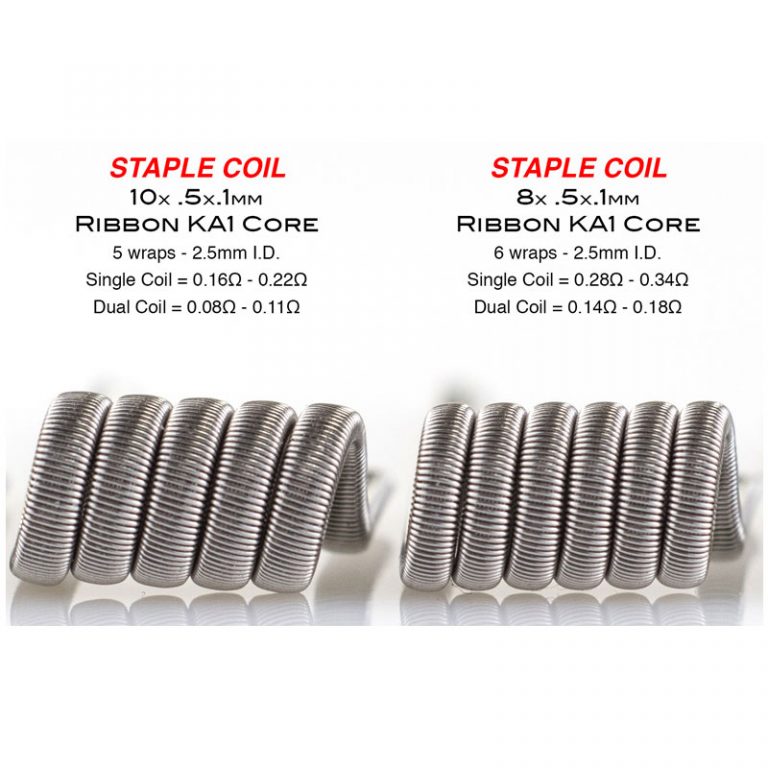 Staple Coils by Squidoode | Pro-Made Coils | The Best Vape