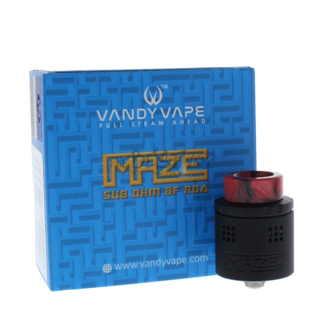 Maze Sub Ohm BF RDA by Vandy Vape | 2ml Reservoir | TBV