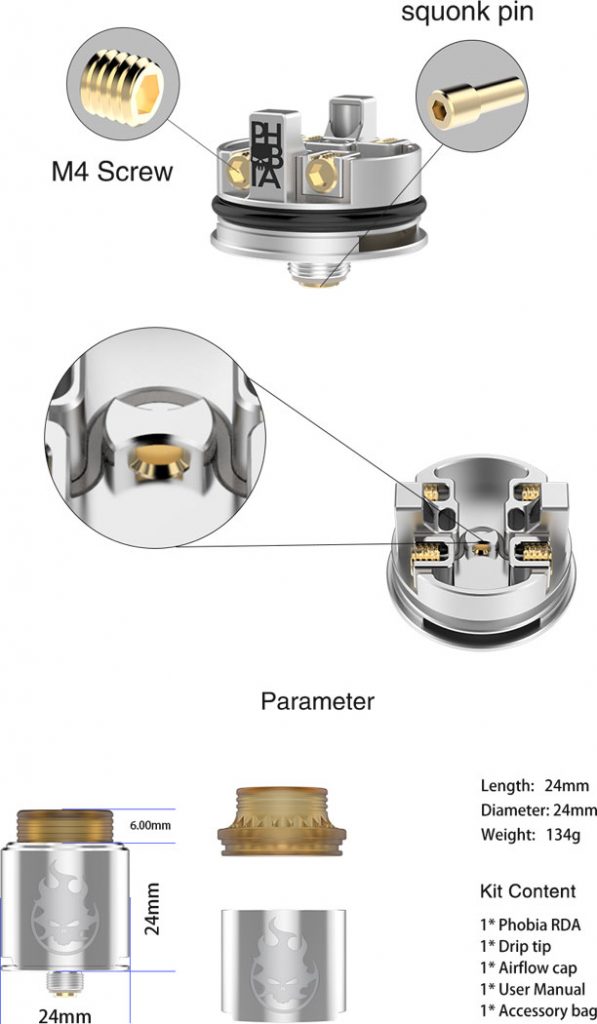 PHOBIA RDA by Vandy Vape & Alex from VapersMD | TBV