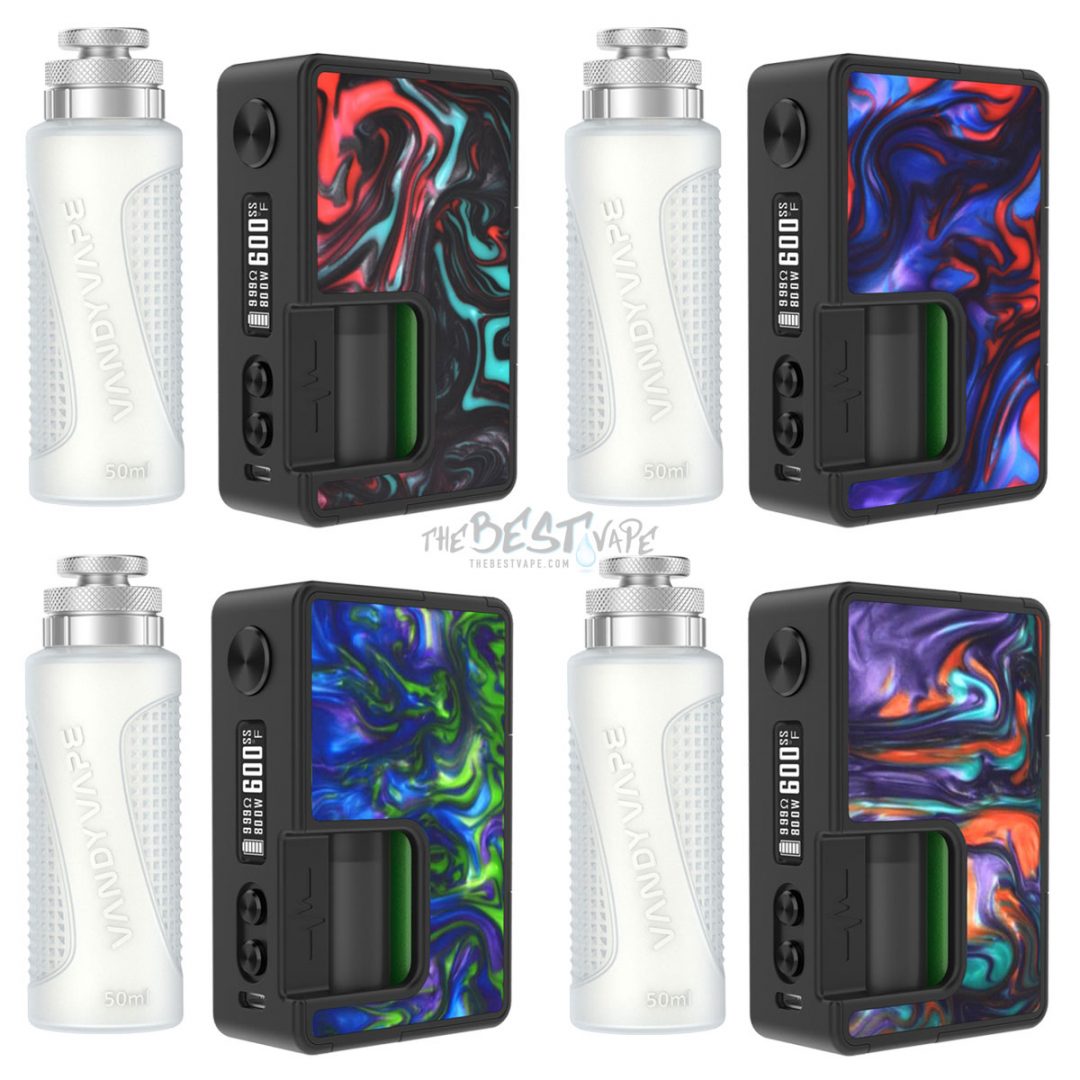 Vandy Vape Pulse BF 80W Box Mod | Resin / Carbon Fiber | TheBestVape