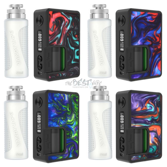 Vandy Vape Pulse BF 80W Box Mod | Resin / Carbon Fiber | TheBestVape