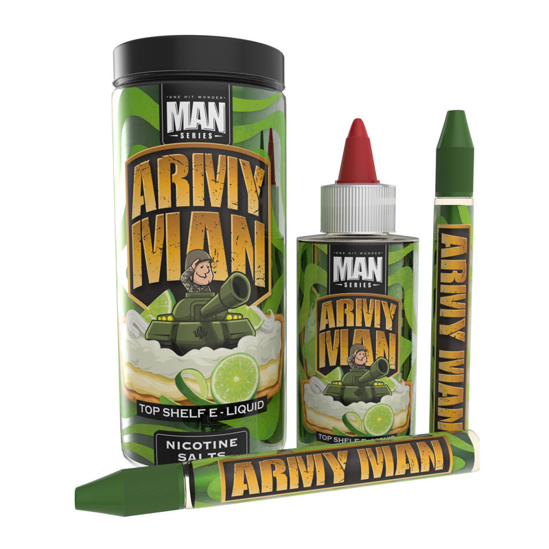Army Man by One Hit Wonder | 100mL Nicotine Salts | The Best Vape