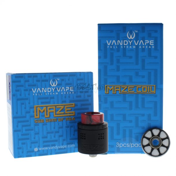 Maze RDA Combo | Includes RDA & 1 Pack of Coils | The Best Vape