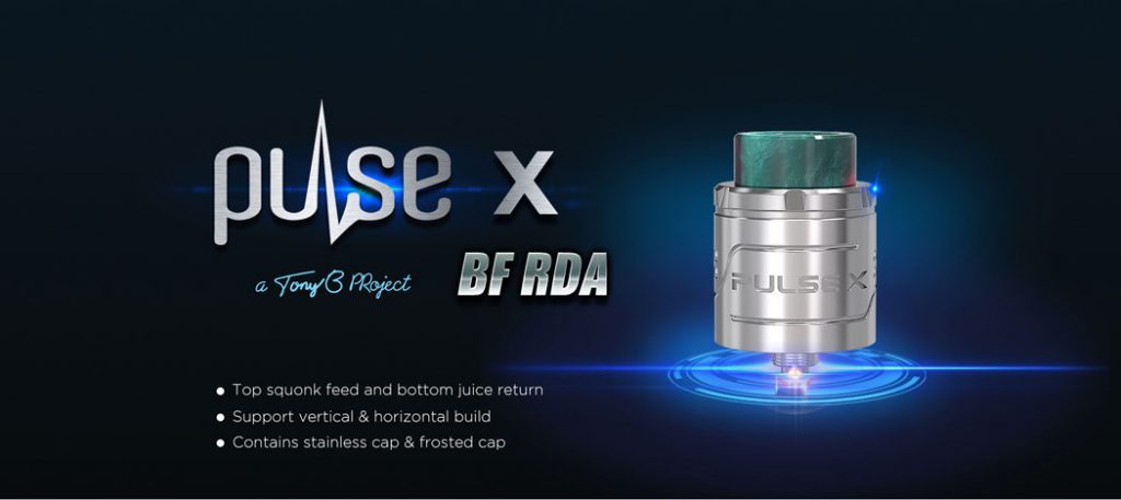 Vandy Vape Pulse X BF RDA | 24mm | Direct Squonk to Cotton | The Best Vape