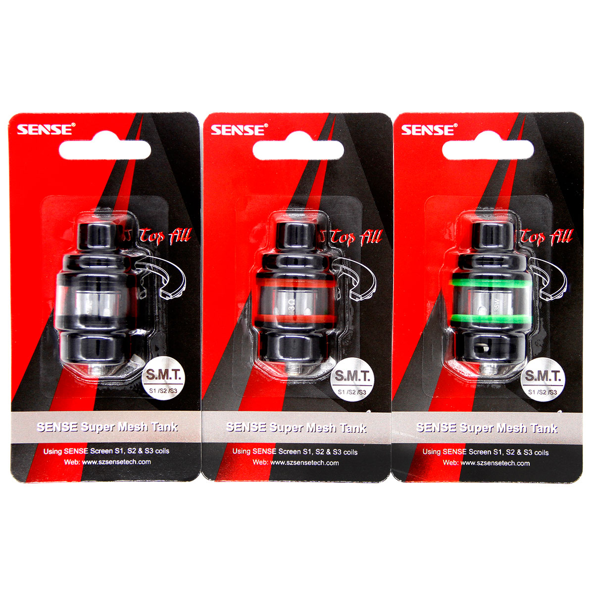 Sense Super Mesh Tank | 6mL Travel Friendly Mesh Tank | The Best Vape