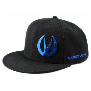 Vandy Vape Cap / Hat | Black & Blue | VV Logo & Letters | The Best Vape