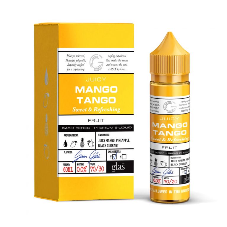 Mango Tango 60mL | Basix Series by Glas | The Best Vape