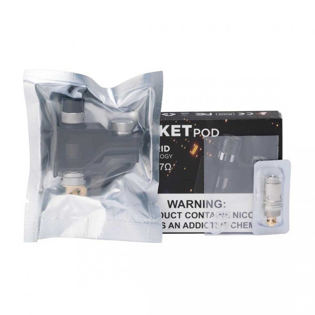 SnowWolf Wocket Replacement Pods | 1 Pod & 2 Coils | The Best Vape