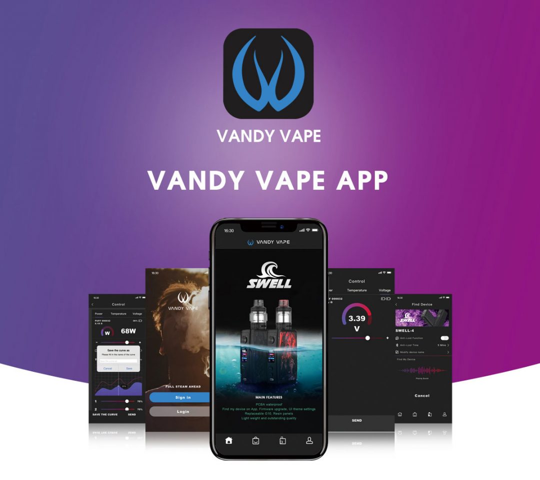 Vandy Vape App Download | Android & iOS | Links | The Best Vape