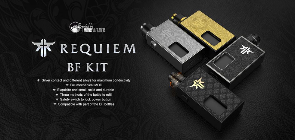 Vandy Vape Requiem BF Kit | Mech Mod & RDA | The Best Vape