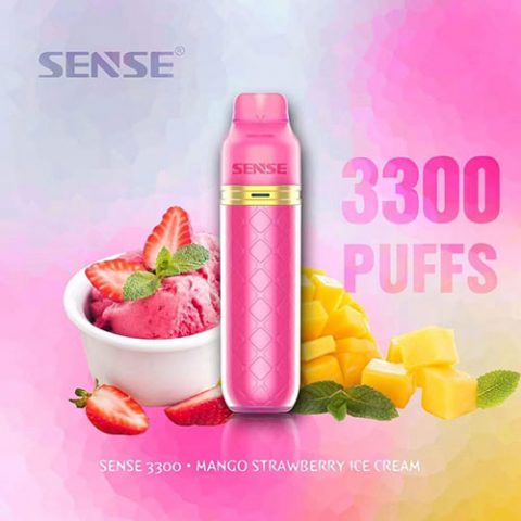 Sense 3300 Disposable Vape | 3300 Puffs 8mL 1200mAh | TBV